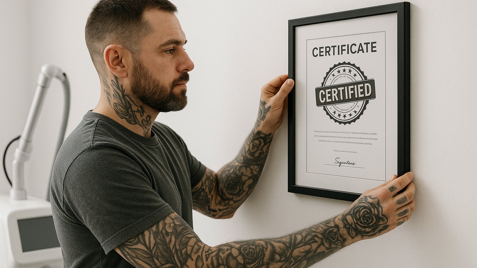 Qualifications, Licenses & Insurance For Tattoo Removal - British ...